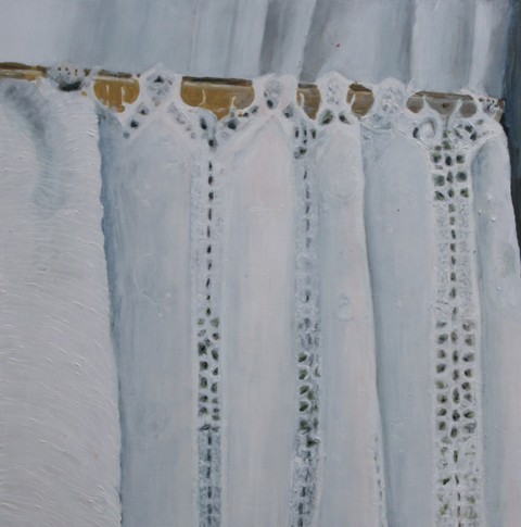 ANNE WALMSLEY - Embroidered curtain - STALA CONTEMPORARY