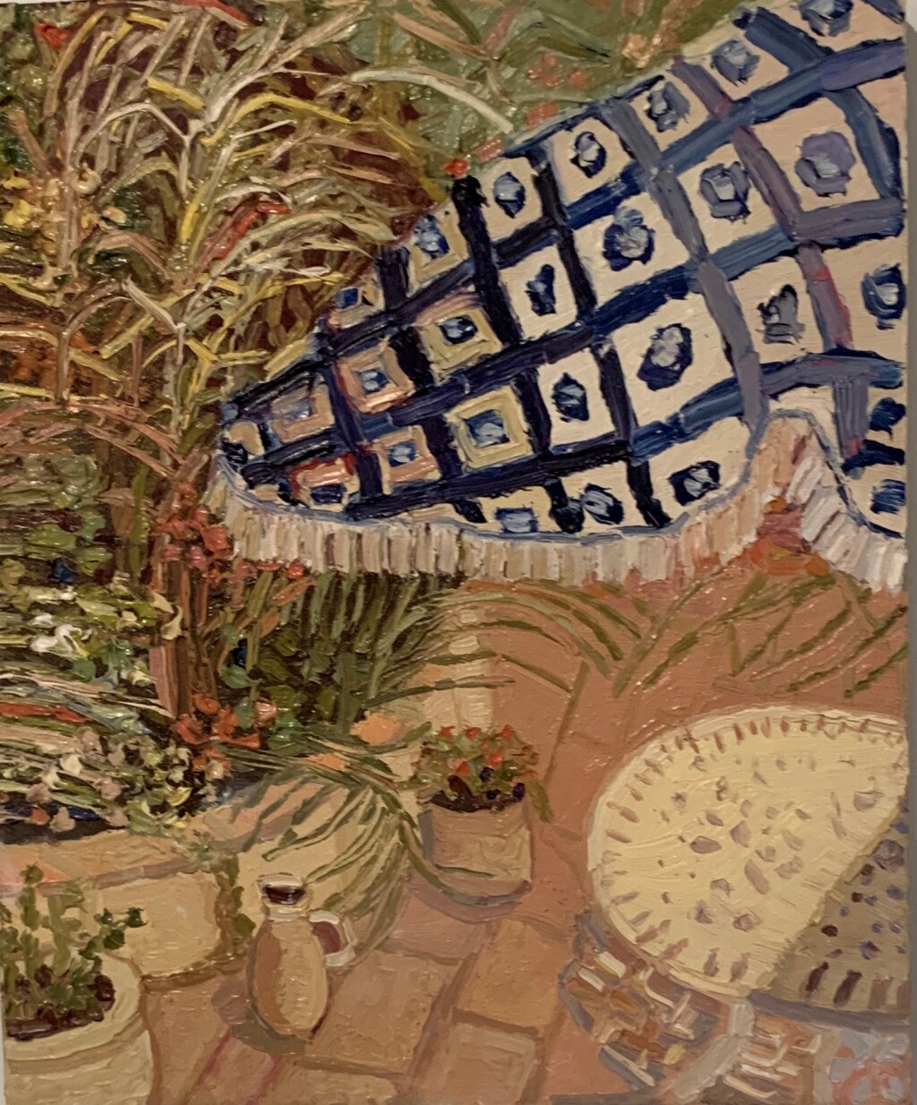 CHLOE TUPPER - Umbrella on patio (1) - STALA CONTEMPORARY