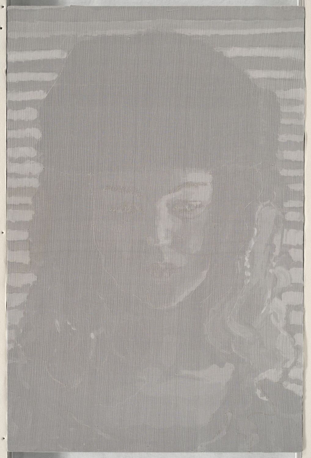 CHLOE TUPPER - Self portrait with hair - STALA CONTEMPORARY