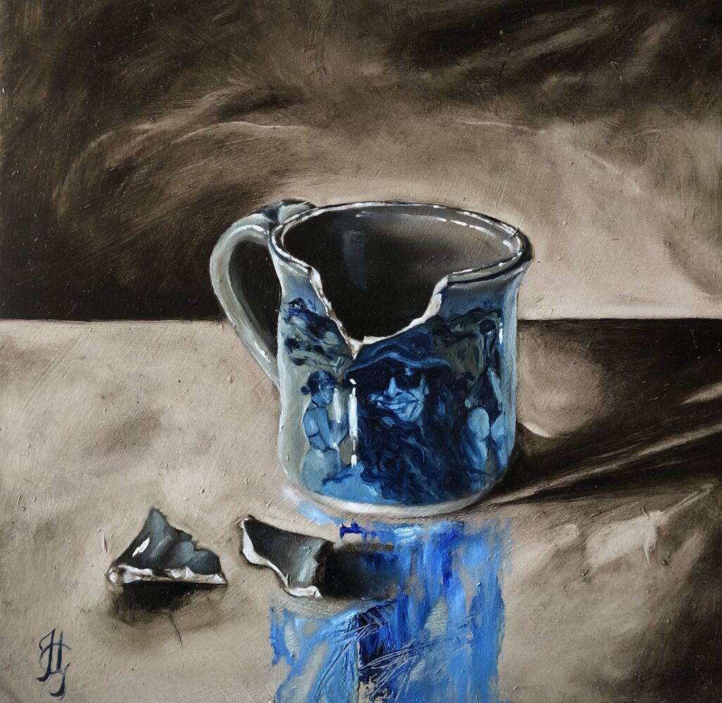 HAN GUNN - "Loose peaches on windy beaches, cradle fractured pieces and ...