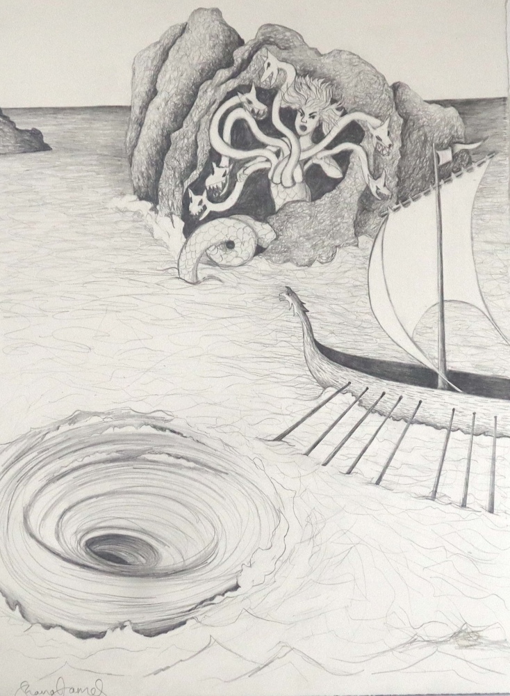 SHANA JAMES - Between Scylla and Charybdis I - STALA CONTEMPORARY