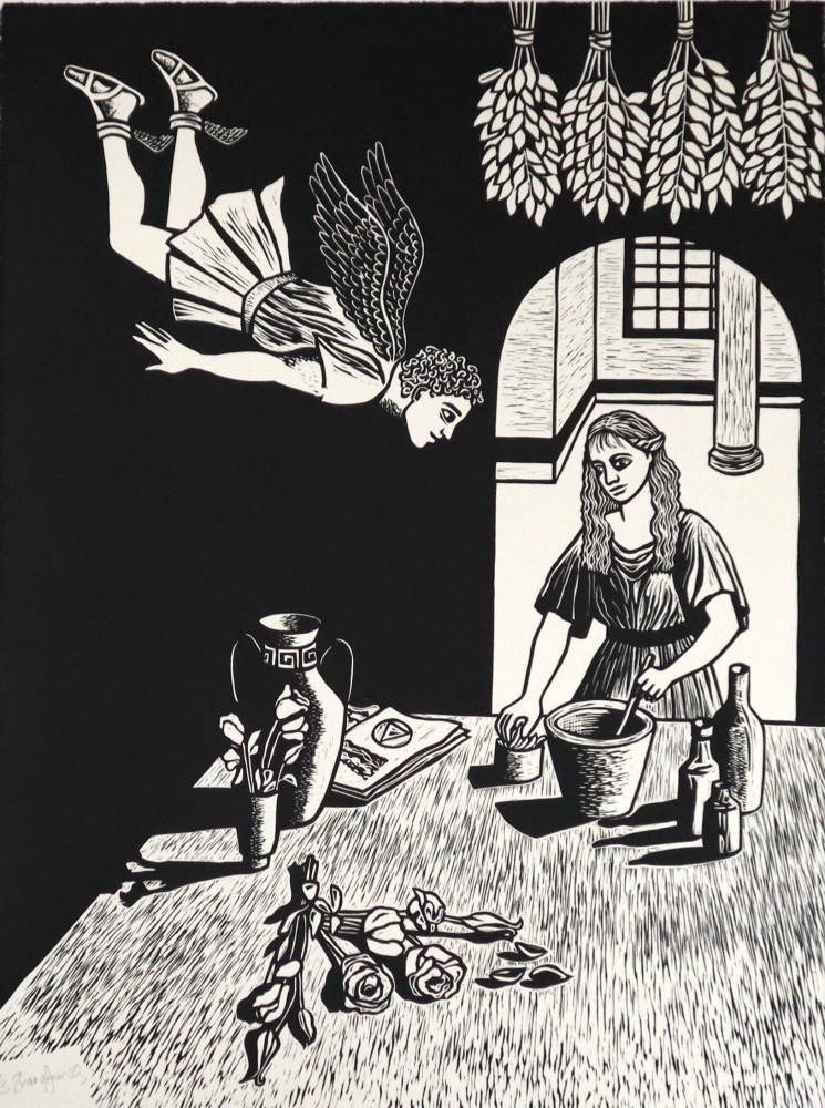 SHANA JAMES - Hermes Visits Circe II - STALA CONTEMPORARY